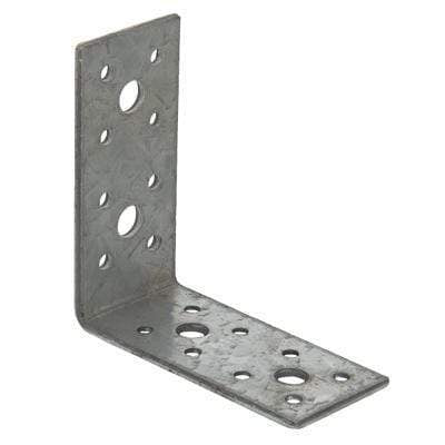 Galvanised Heavy Duty Angle Brackets All Sizes - Buy Now