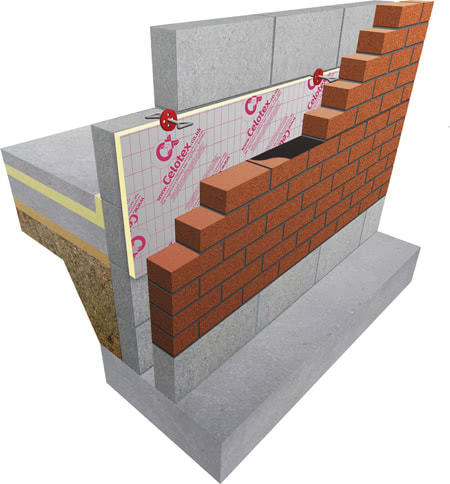 Celotex CG5000 - Best in Class Partial Fill Cavity Wall Insulator