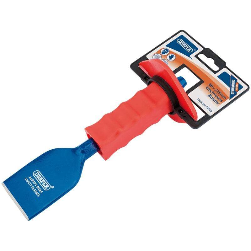 Draper Electricians Bolster With Hand Guard (225mm X 60mm) - Buy Now ...